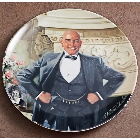 Accents | Daddy Warbucks Limited Edition Collector Plate | Poshmark